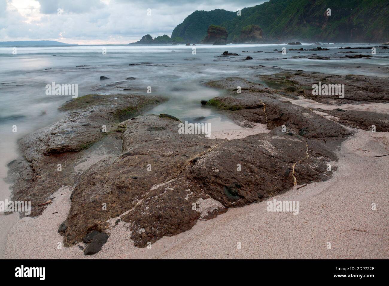 Papuma beach is one of the marine tourism destinations in Jember ...