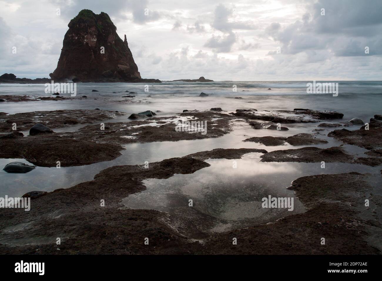 Papuma beach is one of the marine tourism destinations in Jember ...