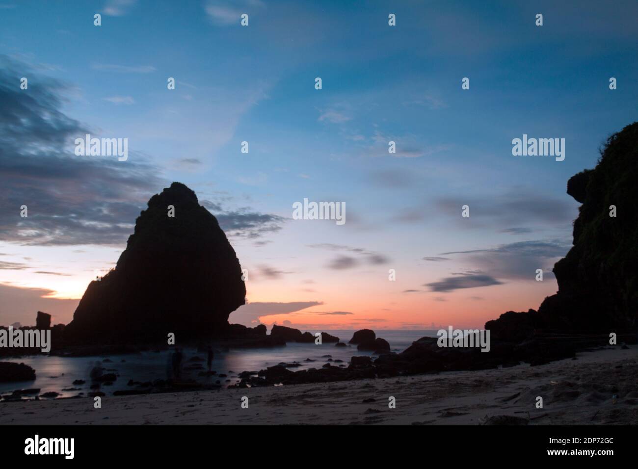 Papuma beach is one of the marine tourism destinations in Jember ...