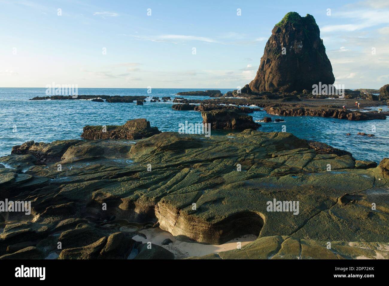 Papuma beach is one of the marine tourism destinations in Jember ...