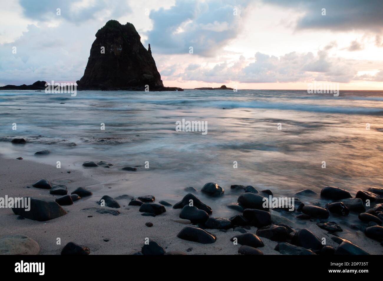 Papuma beach is one of the marine tourism destinations in Jember ...