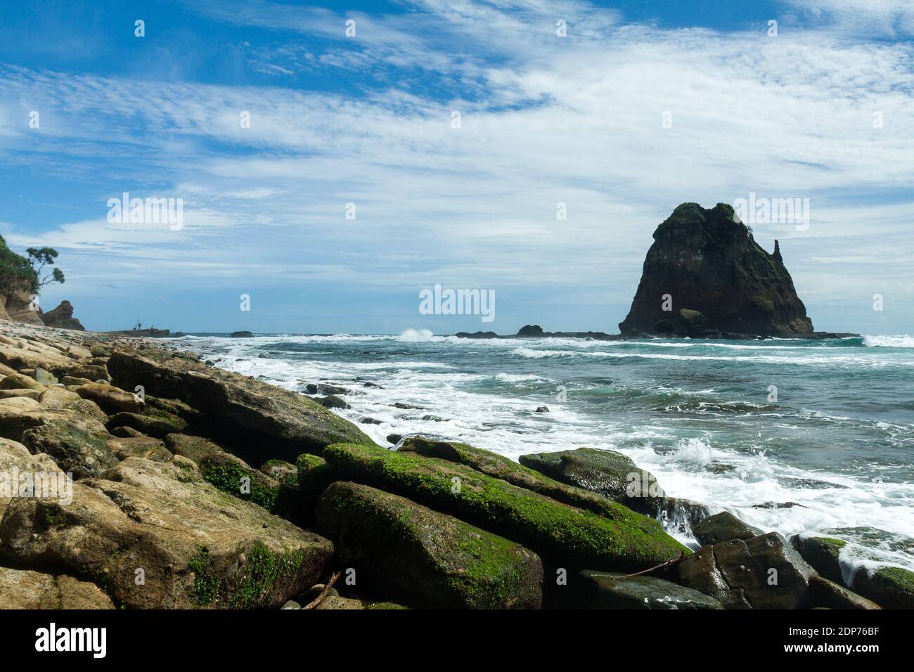 Papuma beach is one of the marine tourism destinations in Jember ...
