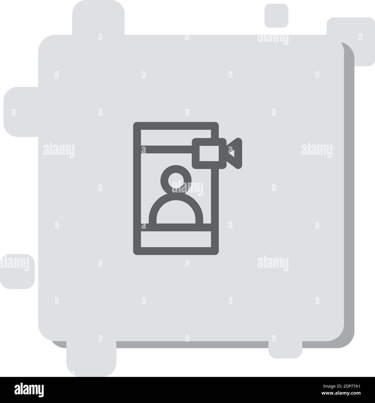 video call vector icon modern simple vector illustration Stock Vector ...