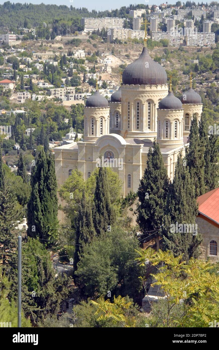 Russian Orthodox Church, Ein karem, Israel Stock Photo - Alamy