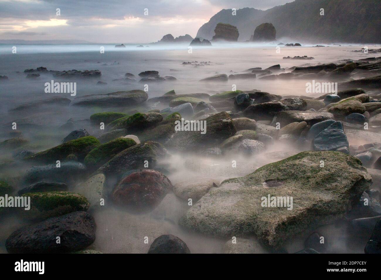 Papuma beach is one of the marine tourism destinations in Jember ...