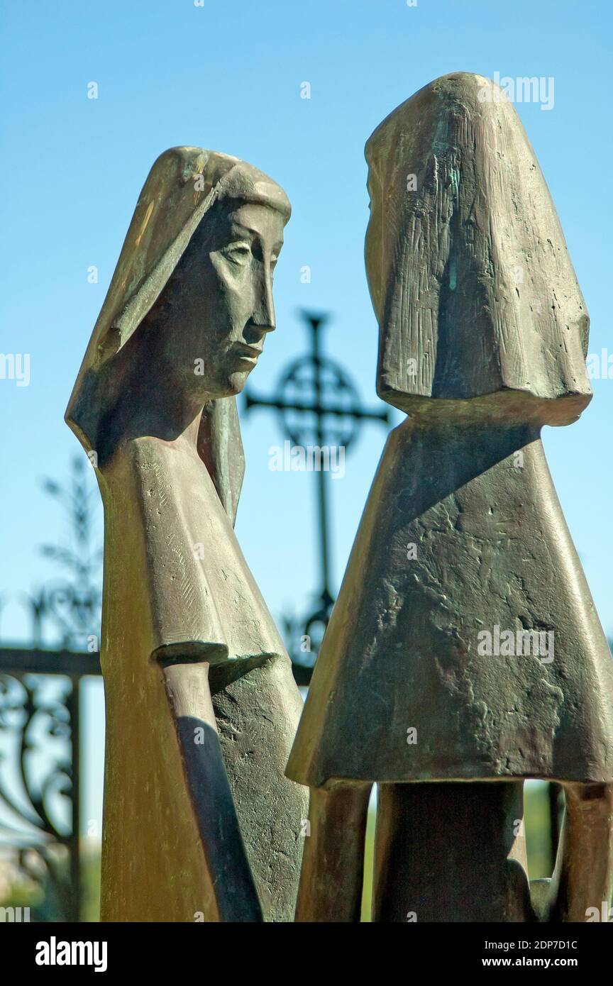 Statue virgin mary church israel hi-res stock photography and images ...