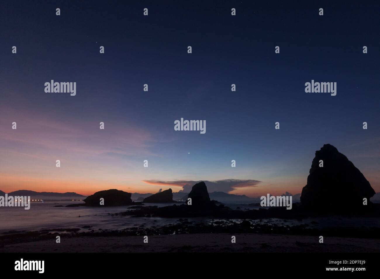 Papuma beach is one of the marine tourism destinations in Jember ...