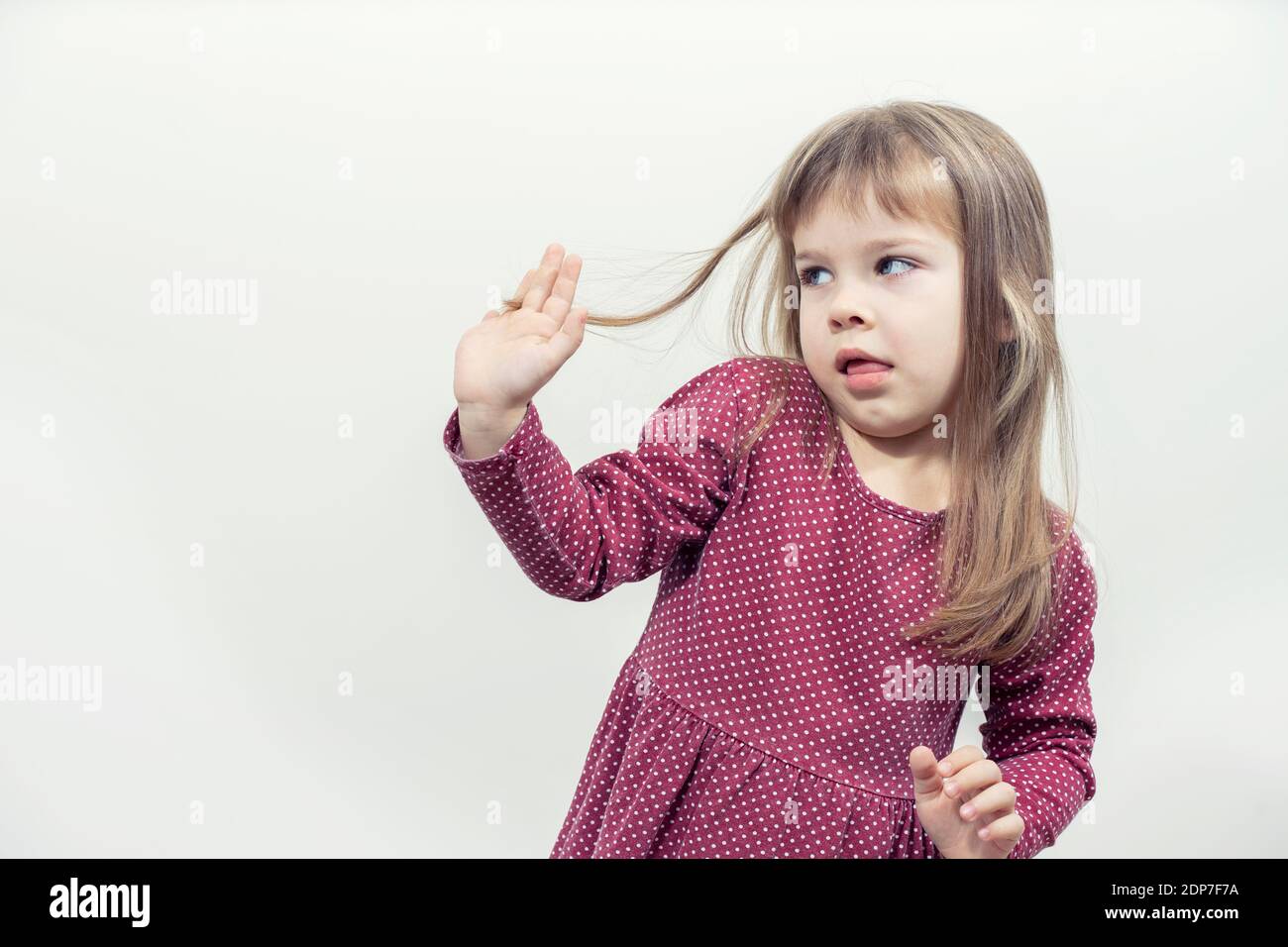 the child says no. hands forward. rejection pose. mock up with copy ... the child says no. hands forward. rejection pose. mock up with copy ...