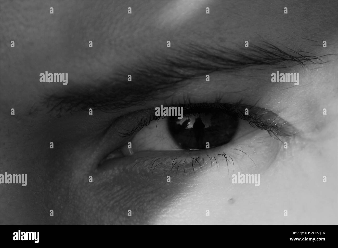 Lights eye Black and White Stock Photos & Images - Alamy