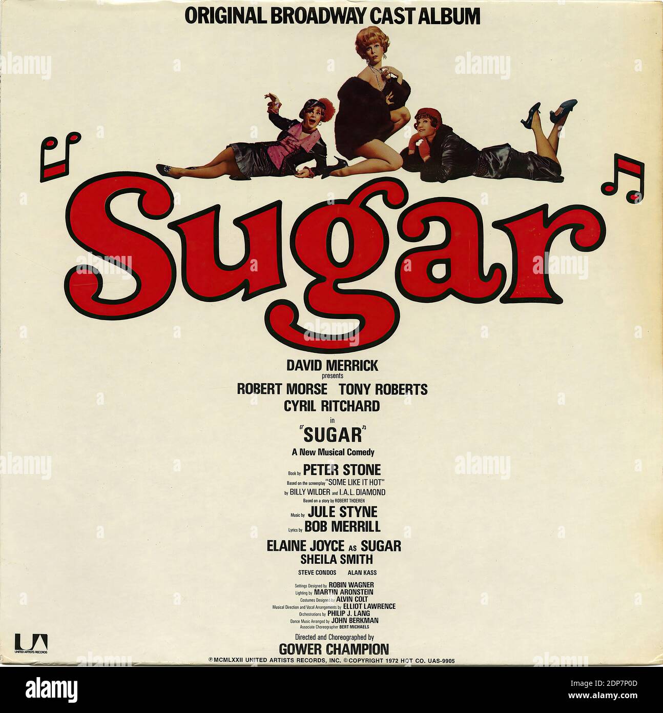 Sugar - Vintage Record Cover Stock Photo - Alamy