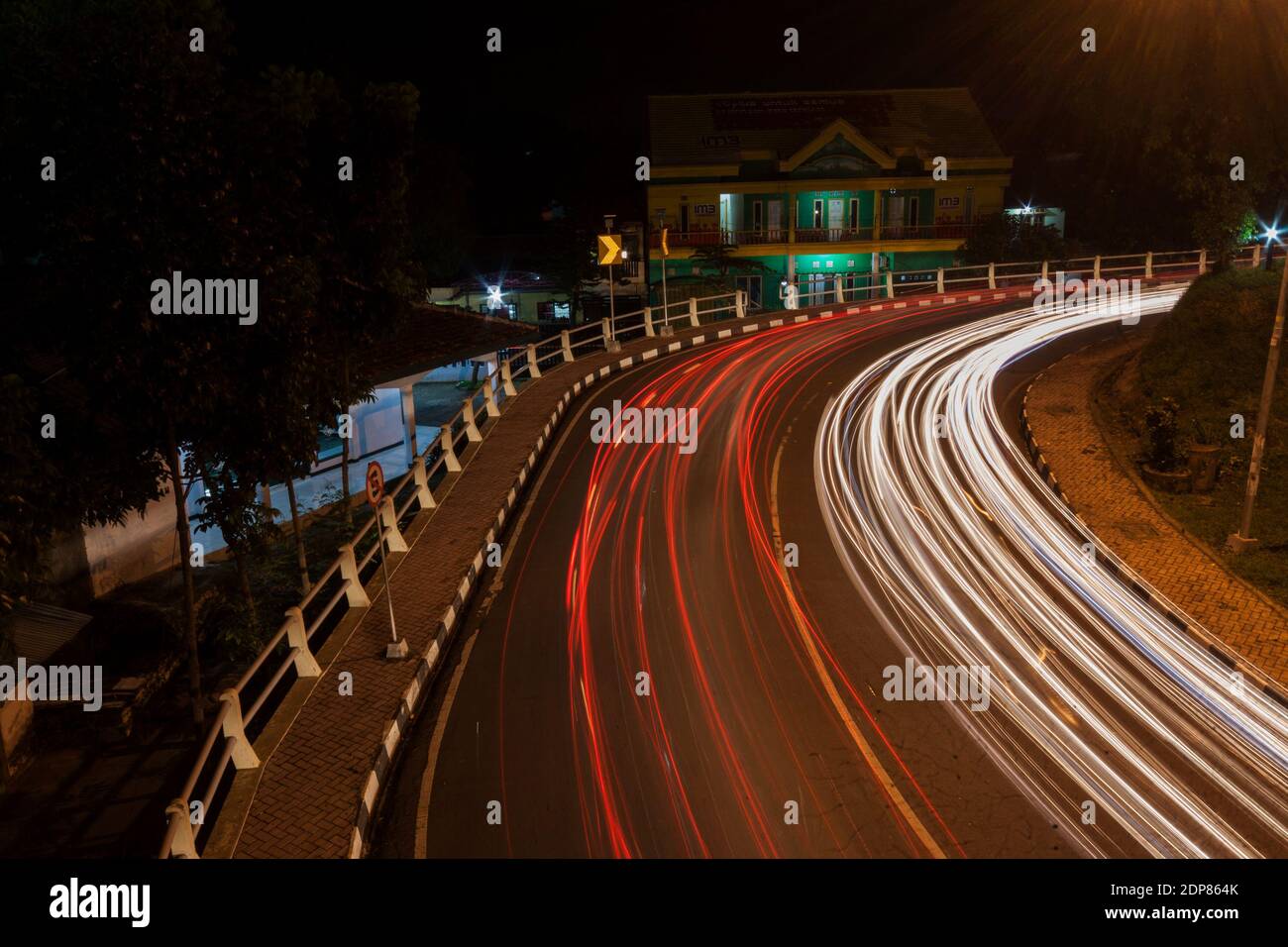 Semanggi Bridge is one of the icons of the city of Jember, East Java ...