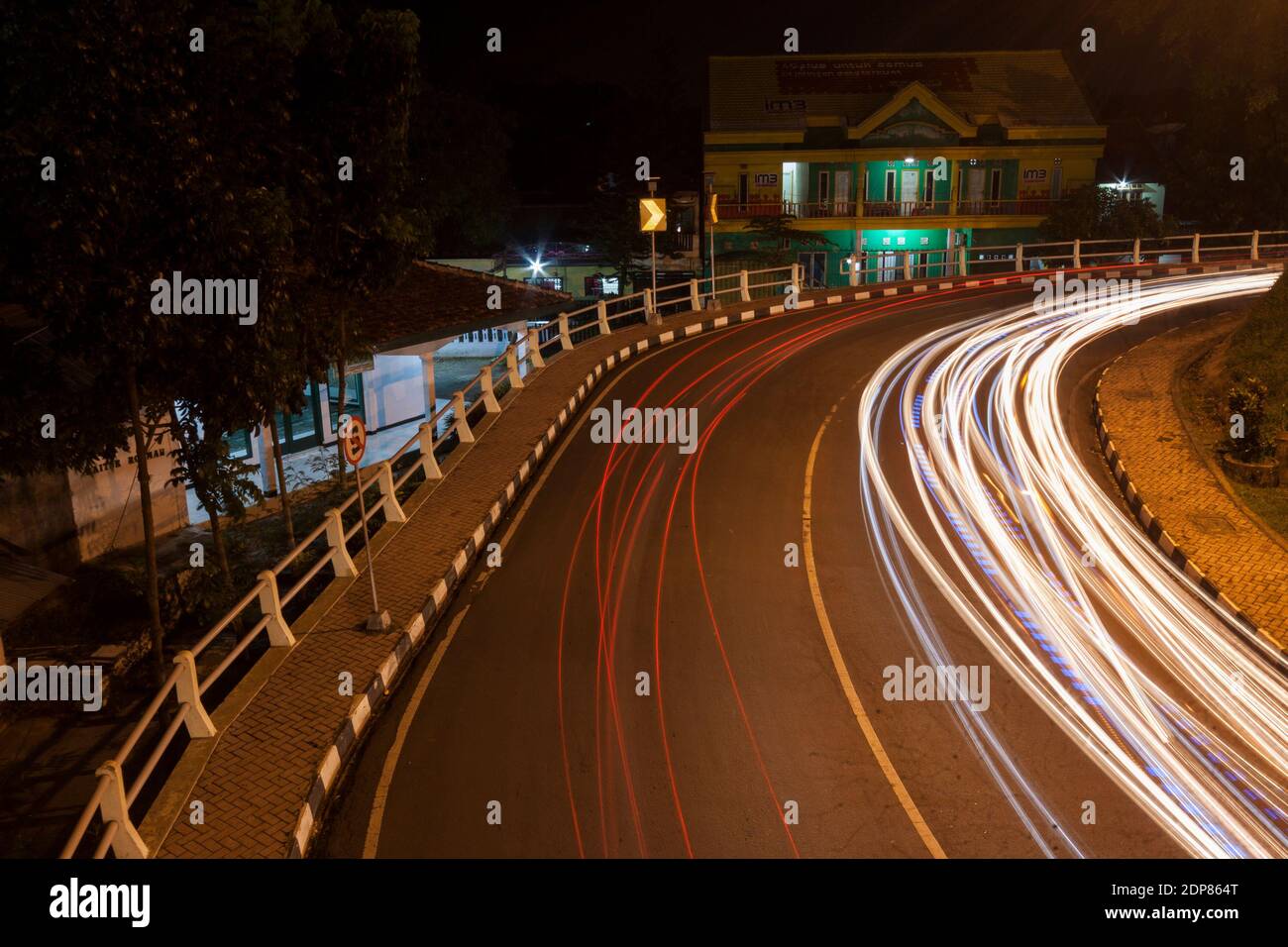 Semanggi Bridge is one of the icons of the city of Jember, East Java ...