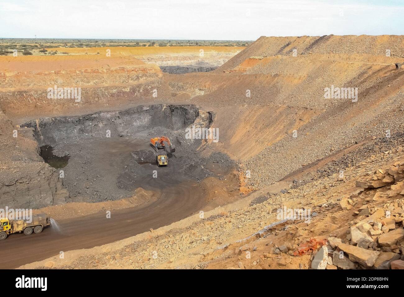 A huge manganese mining manufactory Stock Photo - Alamy