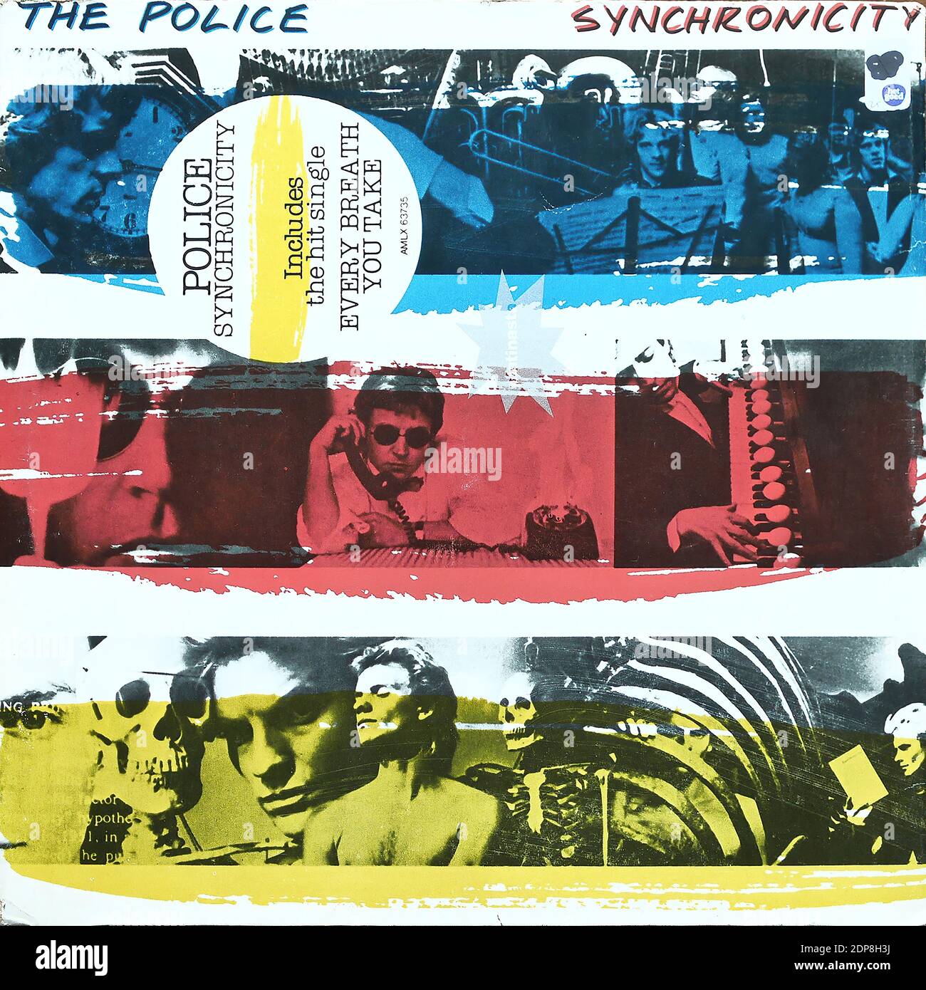 The Police - Synchronicity - Vintage vinyl album cover Stock Photo - Alamy