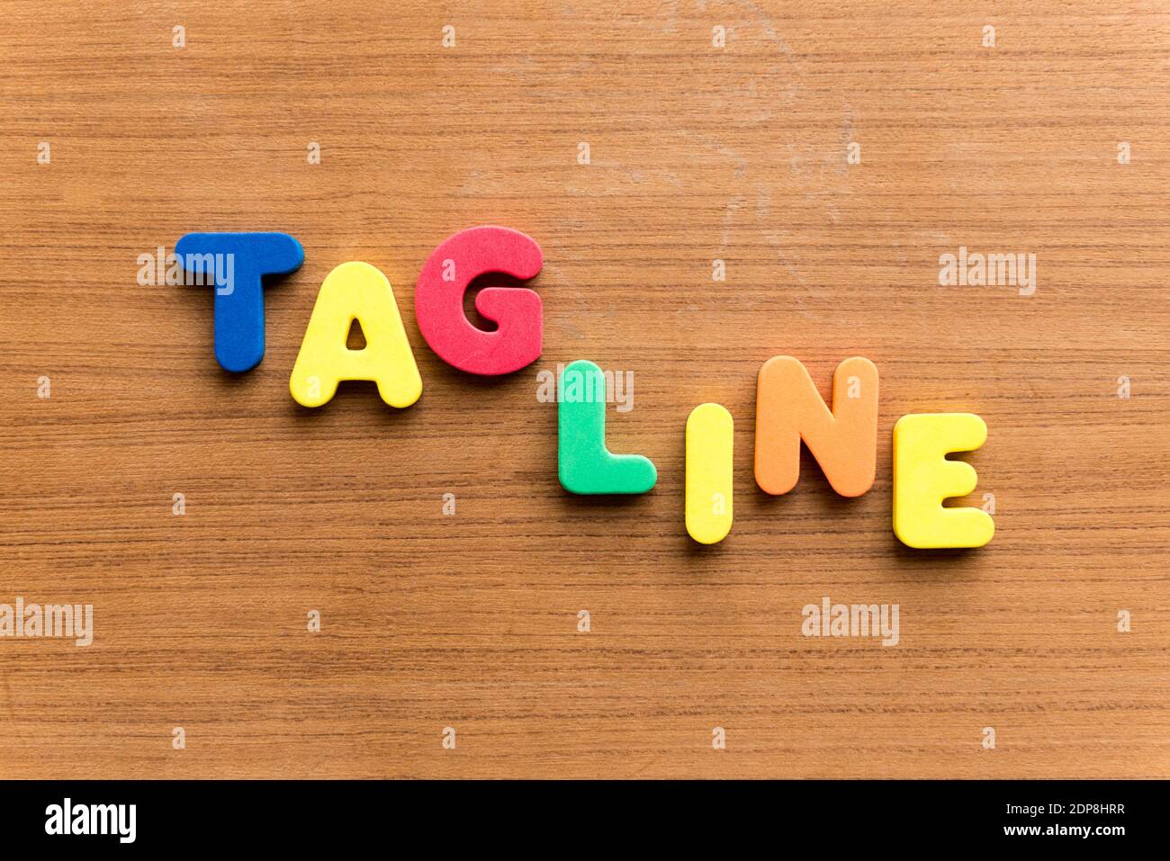 Tagline High Resolution Stock Photography and Images - Alamy