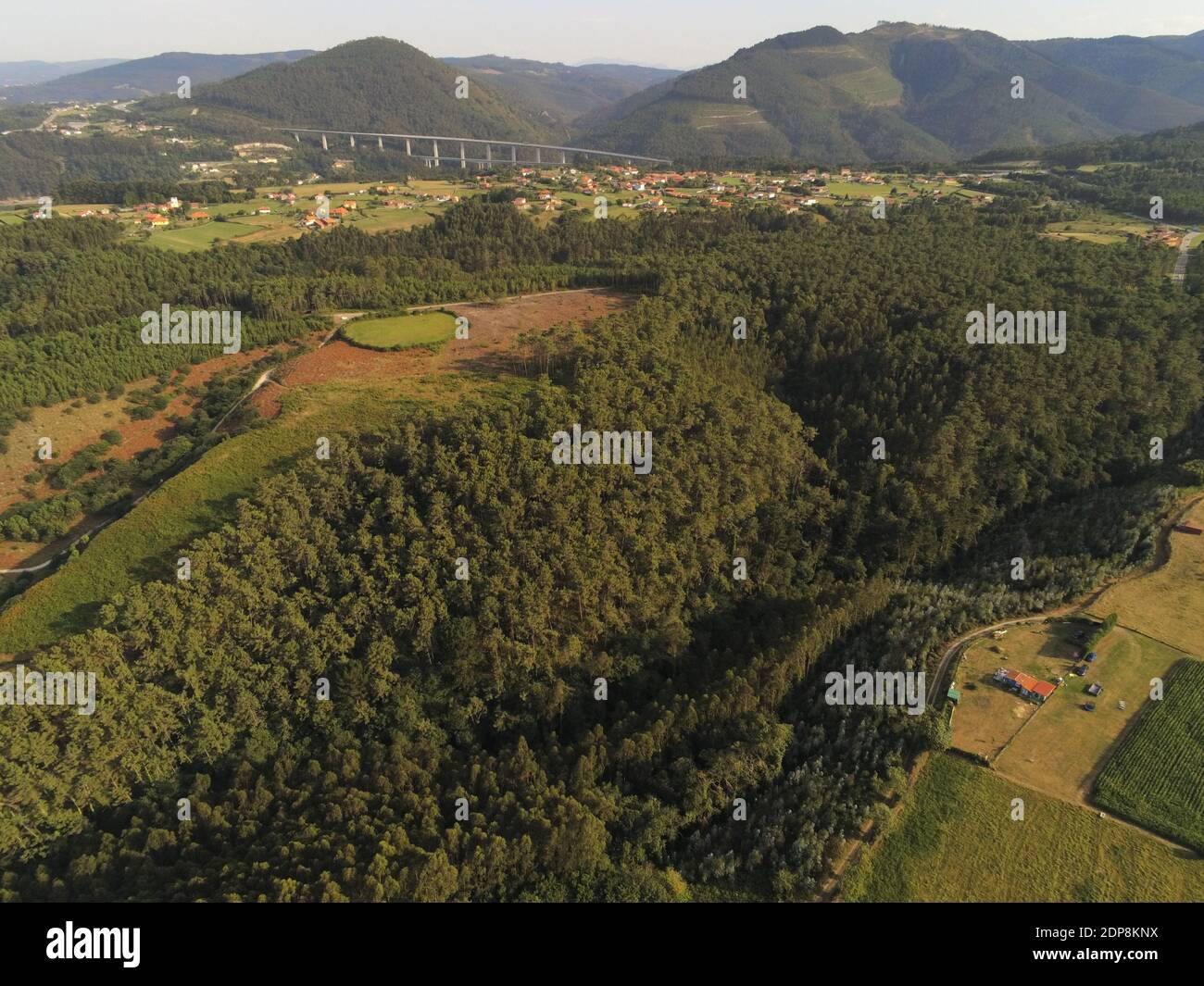 An aerial view of a natural landscape Stock Photo - Alamy