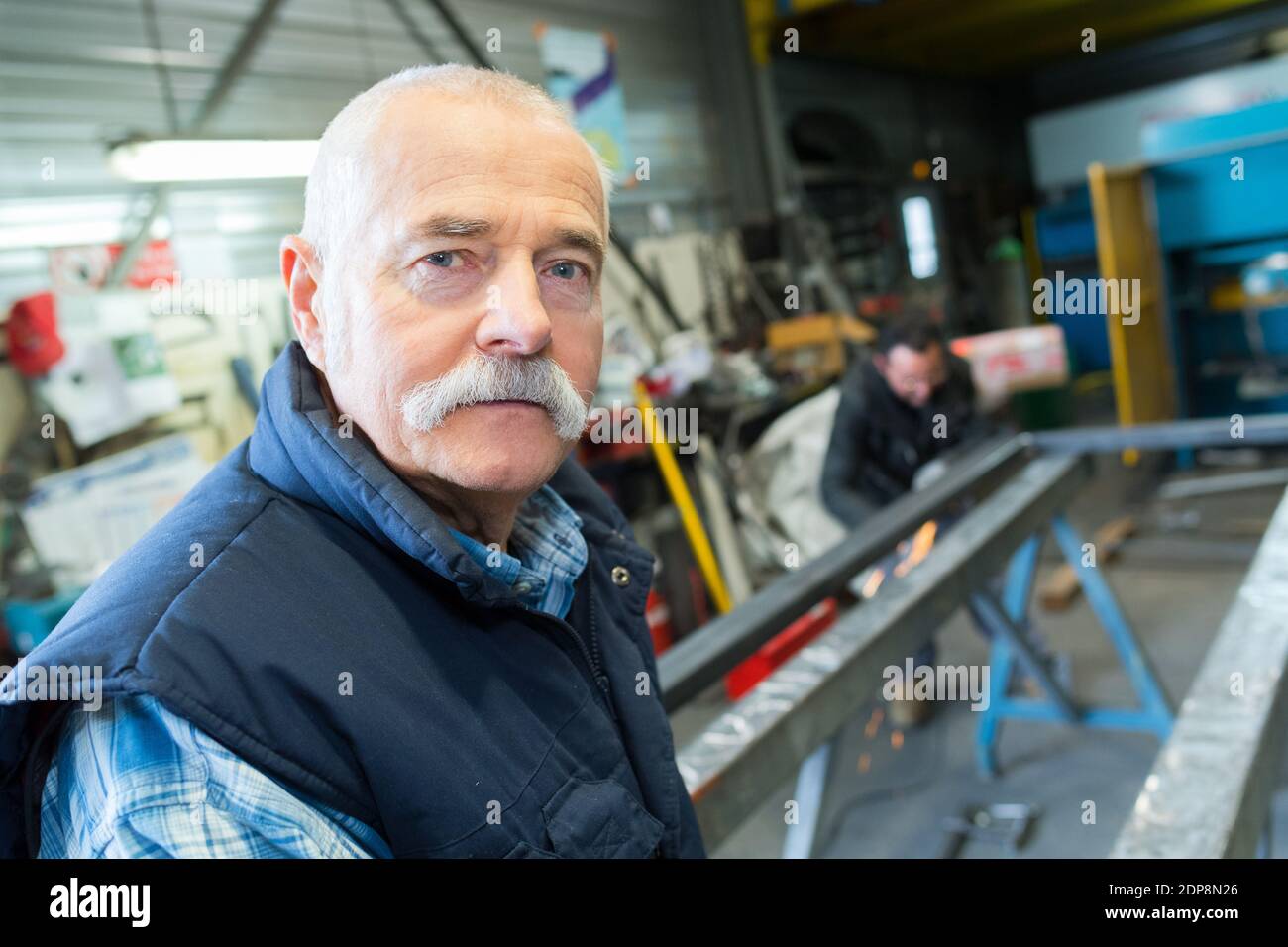 Steel frame factory High Resolution Stock Photography and Images - Alamy