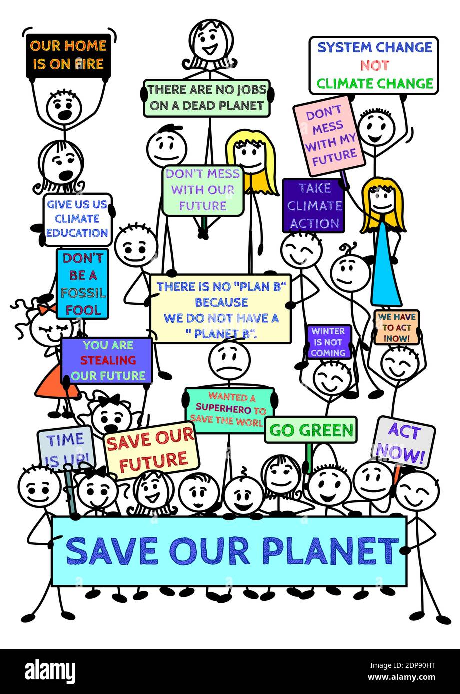 Global strike climate change Cut Out Stock Images & Pictures - Alamy