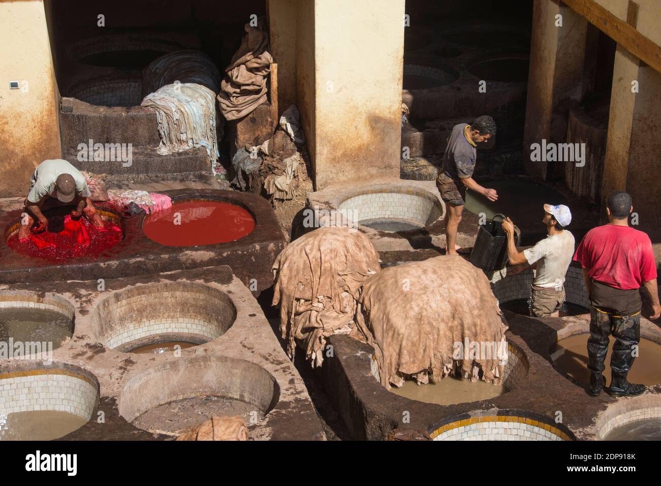 Tannery pit hi-res stock photography and images - Alamy