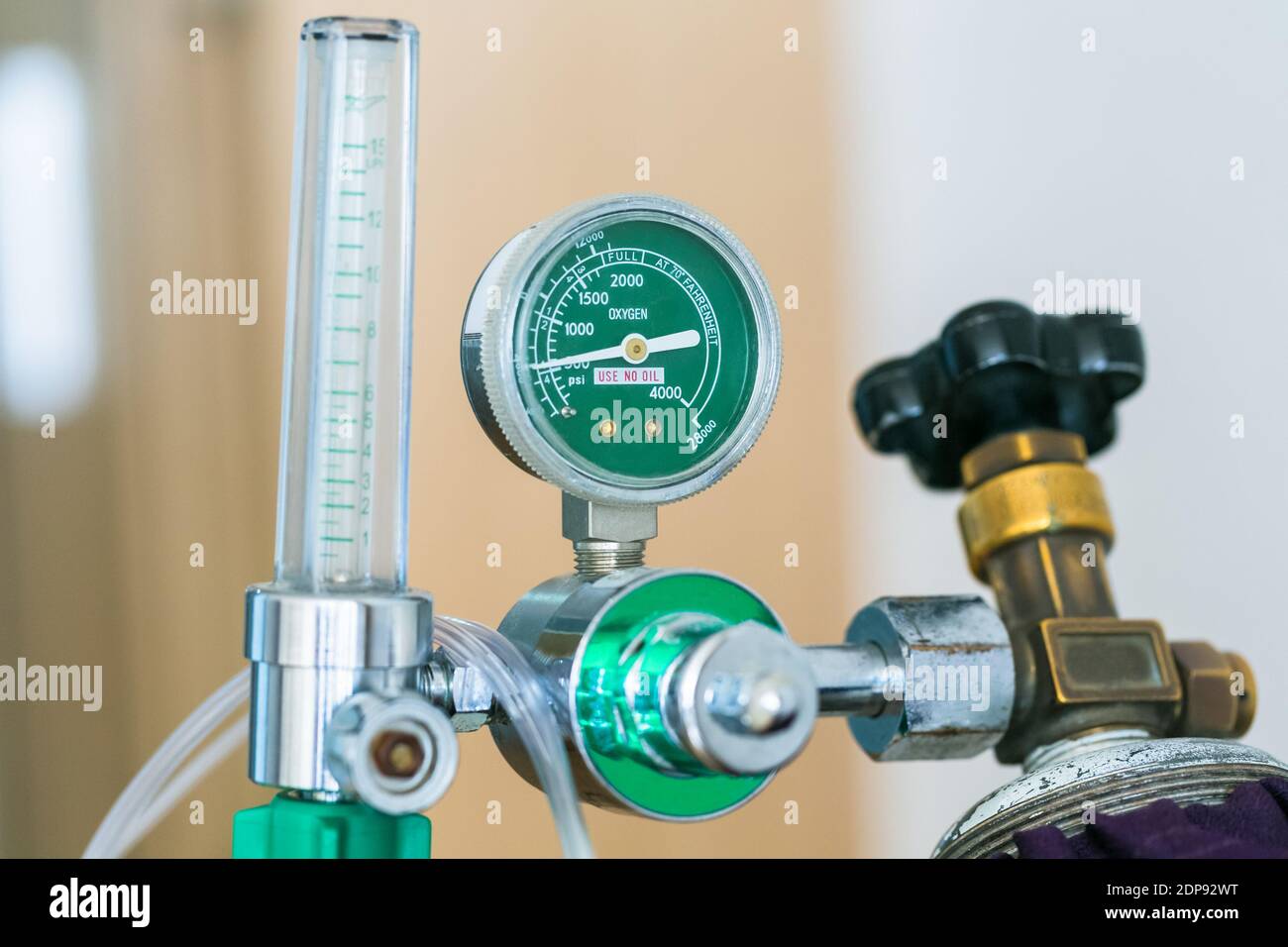 Close-up Of Pressure Gauge Stock Photo - Alamy