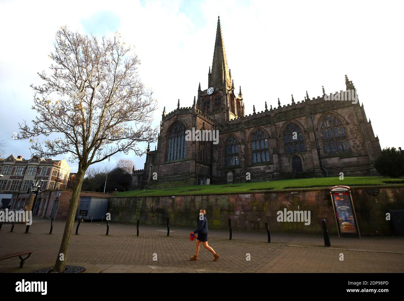 Rotherham Minster in Rotherham town centre on the last Saturday ...