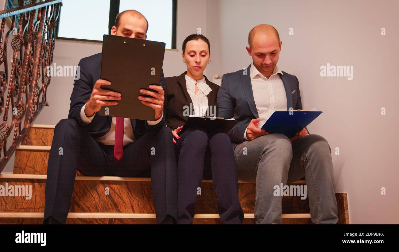 Business people making plans analysing hi-res stock photography and ...