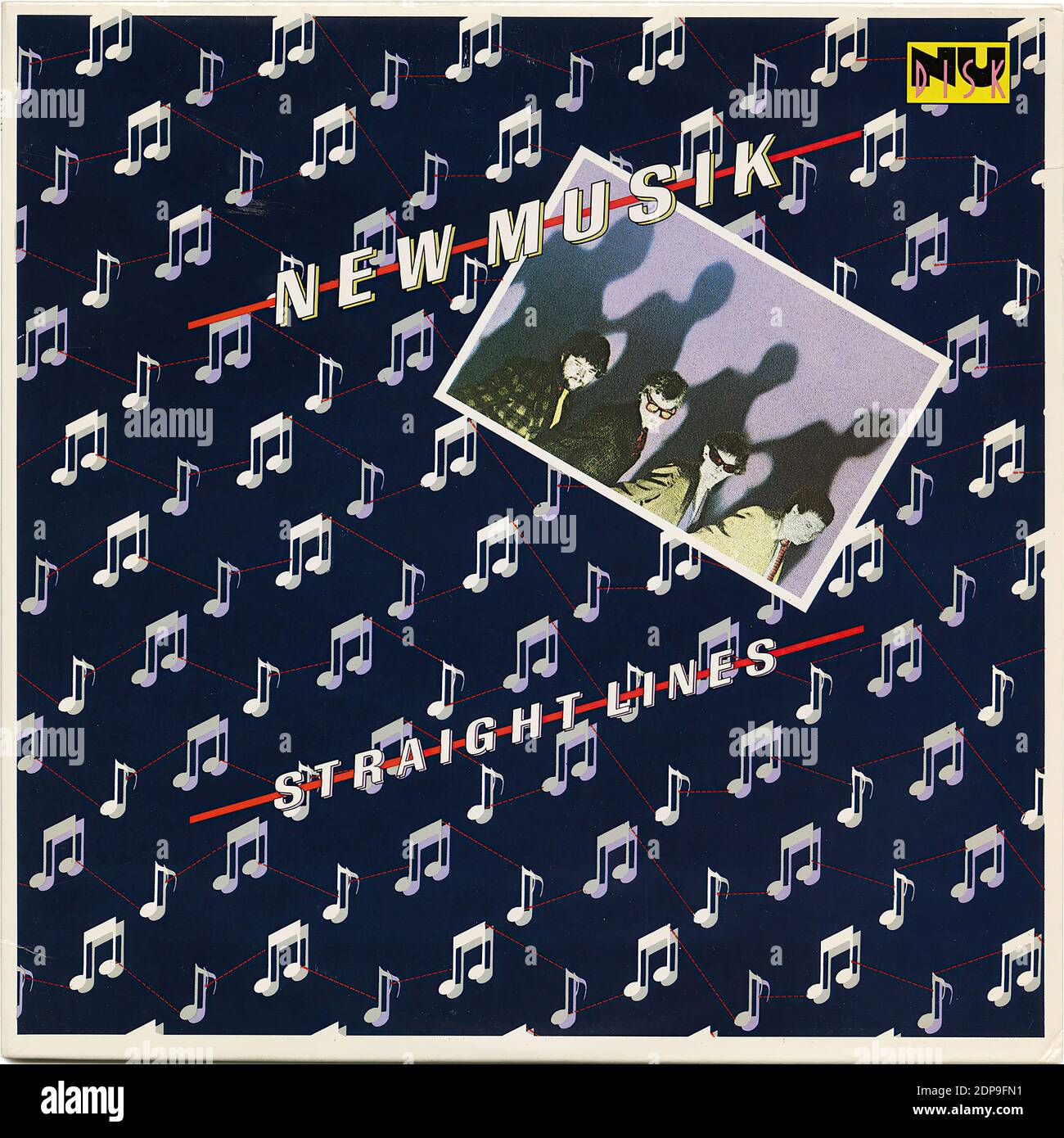 New Musik - Vintage Record Cover Stock Photo - Alamy
