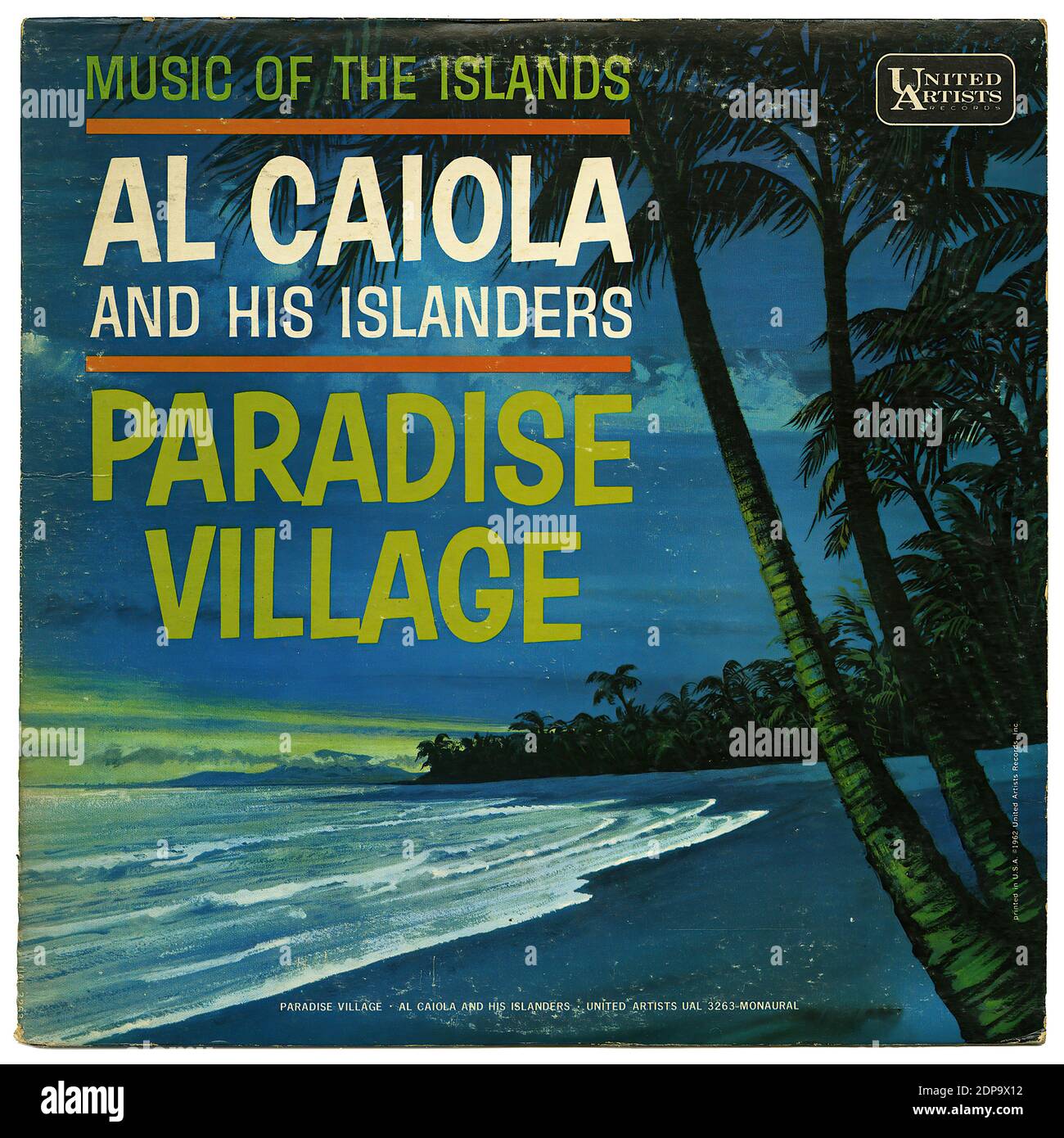 Paradise Village, Al Caiola and His Islanders - Vintage Record Cover ...