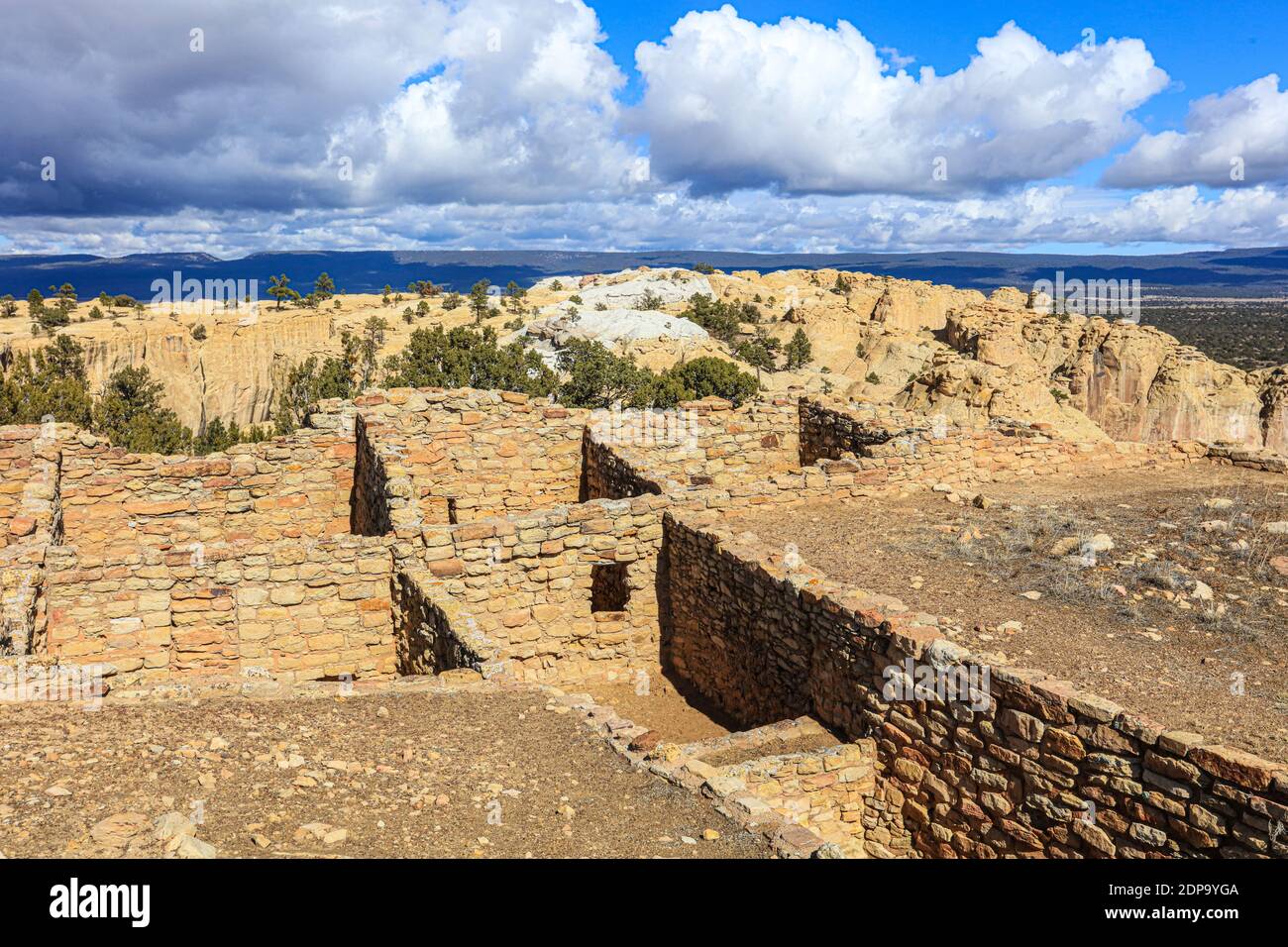 El Morro National Monument, New Mexico. A classic day hike up and over ...