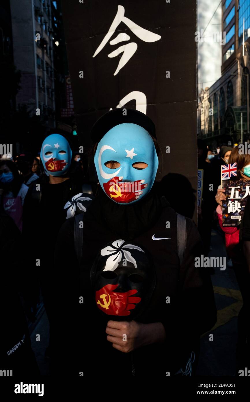 HONG KONG - PROTEST - WALK FOR THE HUMAN RIGHTS Manifestation de 800 ...