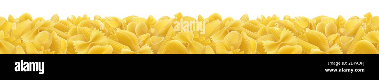 Italian pasta pattern, seamless texture Stock Photo - Alamy
