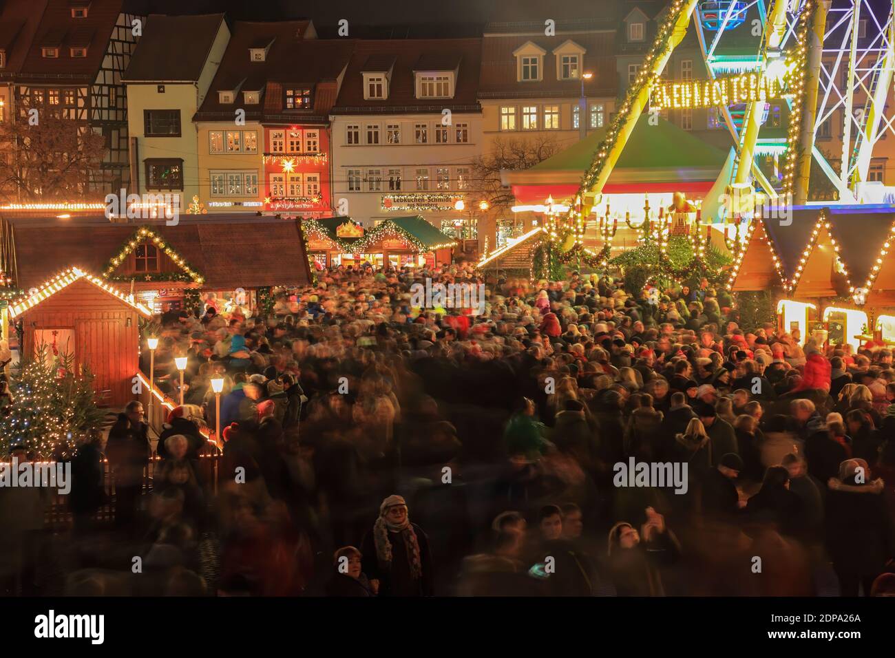 Christmas market, Erfurt, Thuringia, Germany / Weihnachtsmarkt, Erfurt ...