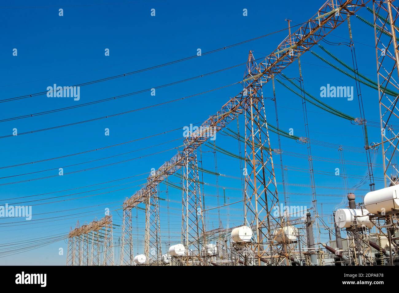 An electricity generation and distribution station Stock Photo - Alamy