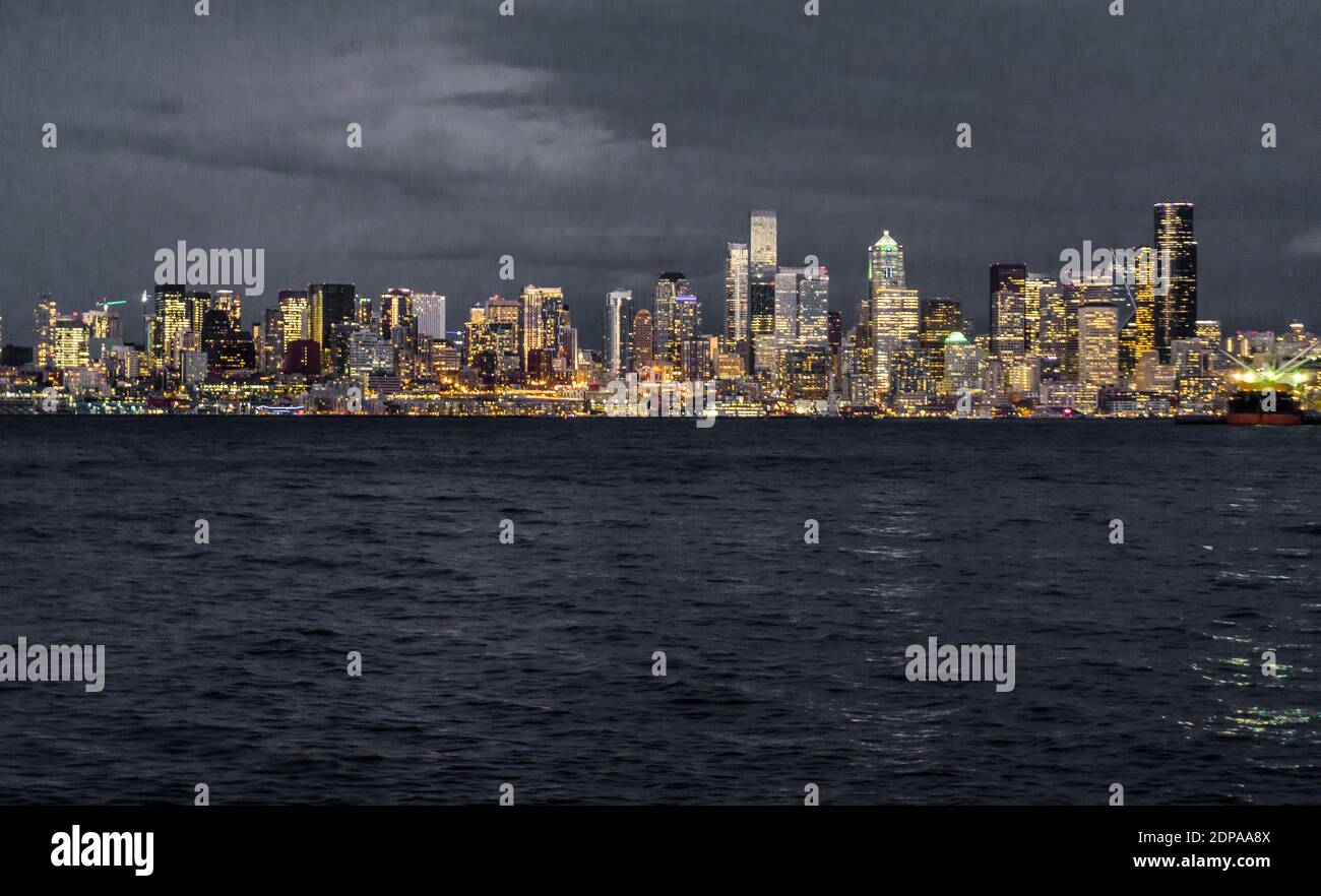 Downtown Seattle Skyline High Resolution Stock Photography and Images ...