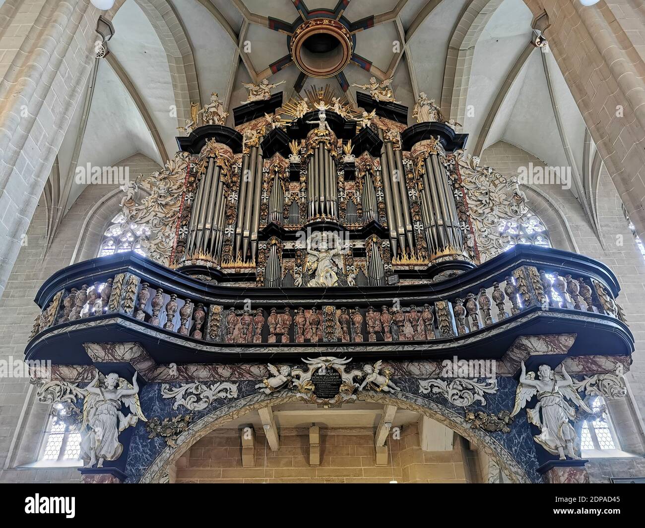 Klais organ in case by Wender, Severikirche am Domberg, Erfurt ...