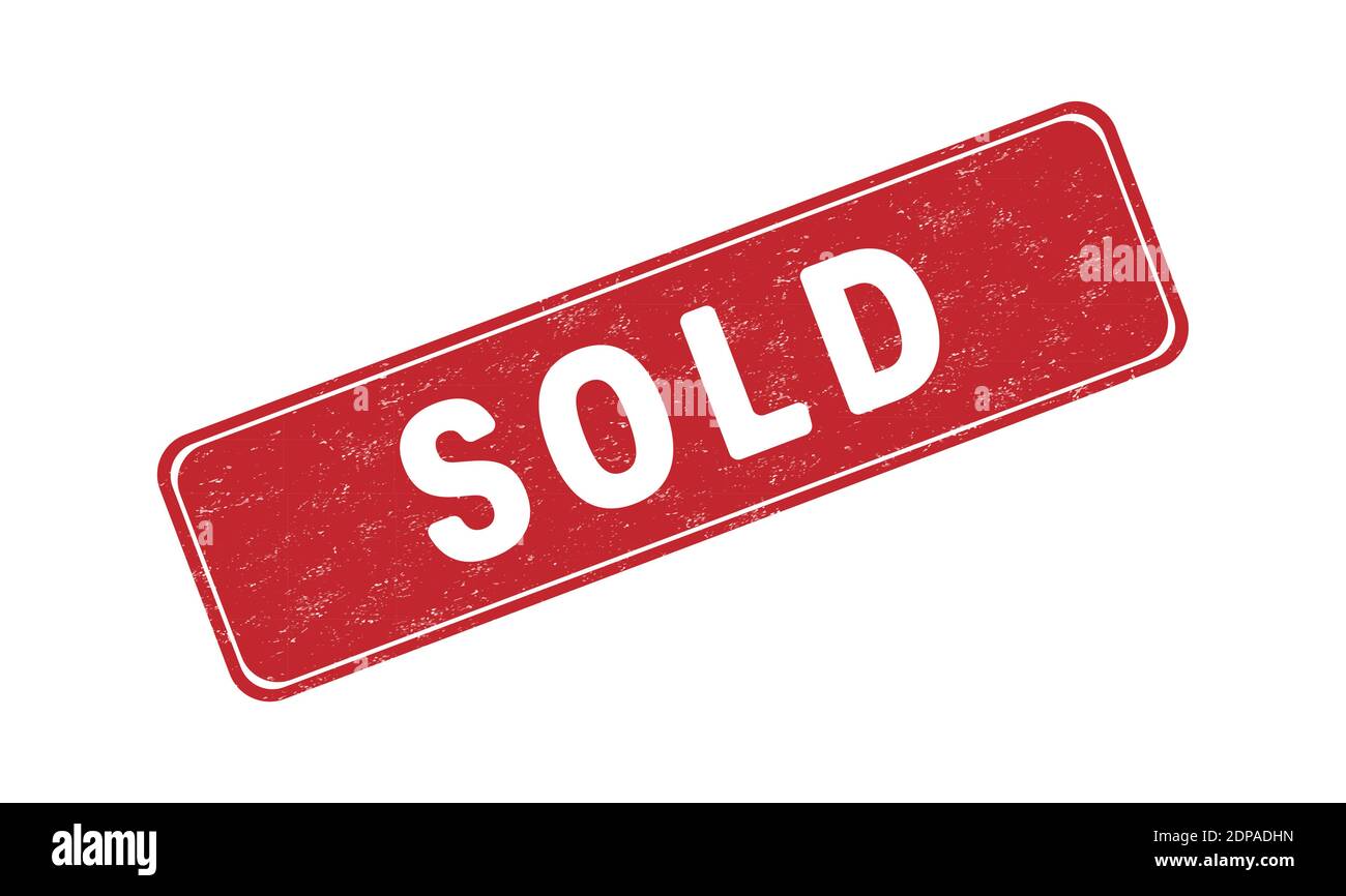 Sold picture Stock Vector Images - Alamy