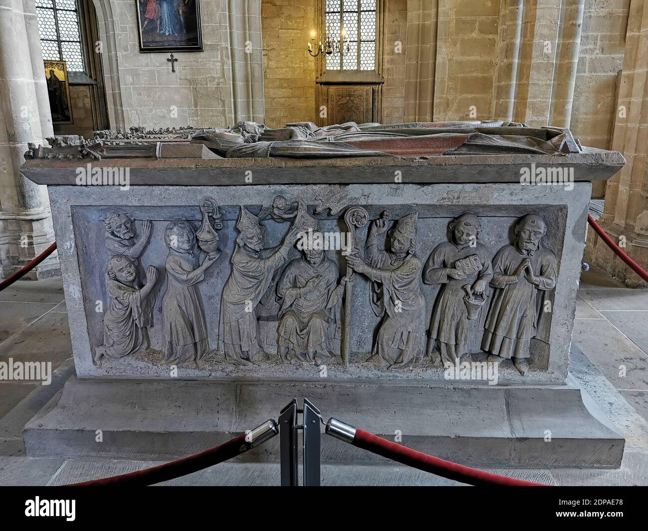 Sarcophagus of St. Severus, Severi Church on the Cathedral Hill, Erfurt ...