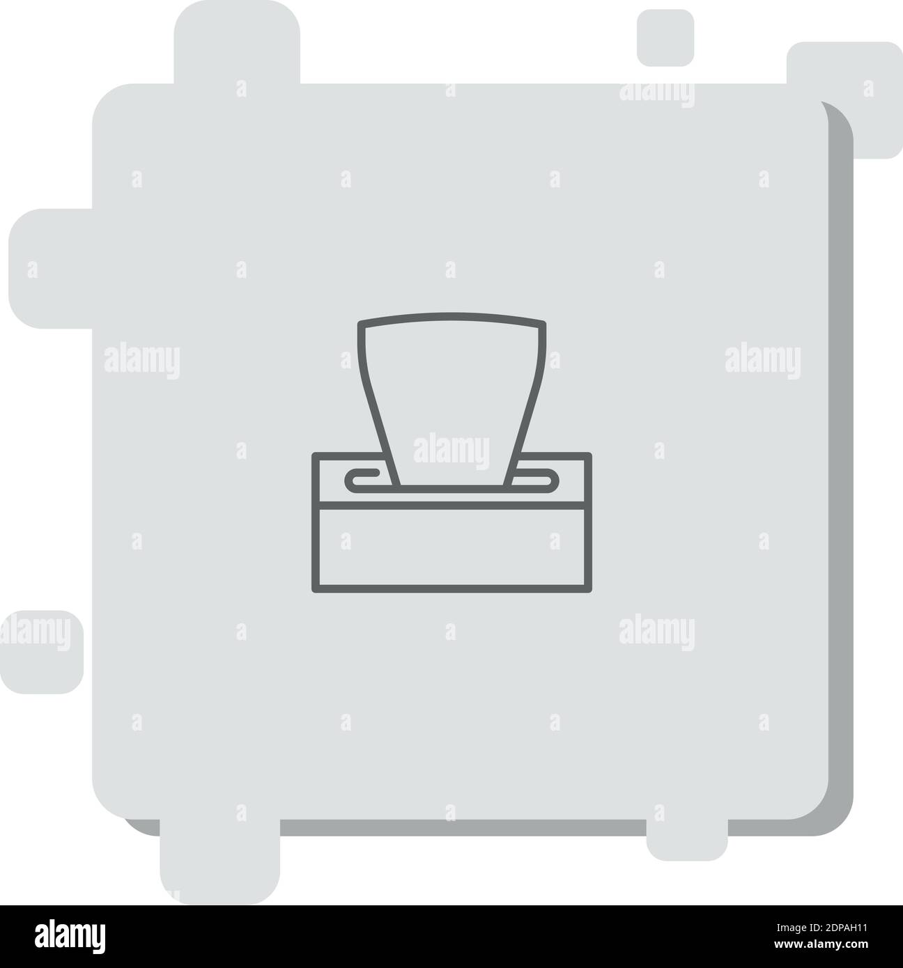 tissues vector icon modern simple vector illustration Stock Vector ...