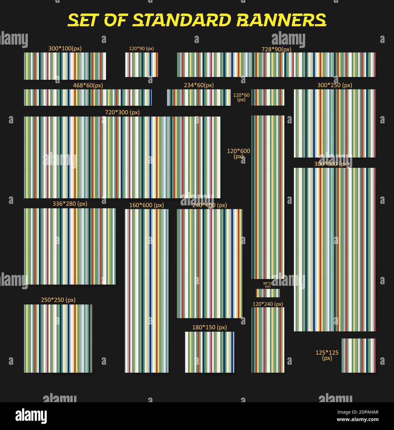 Standard banner size hi-res stock photography and images - Alamy