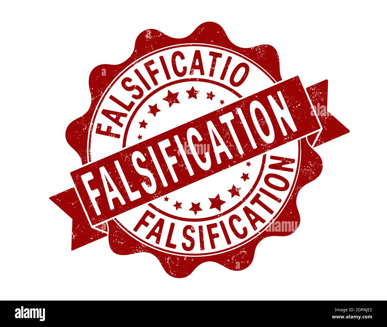 Falsification Stock Vector Images - Alamy