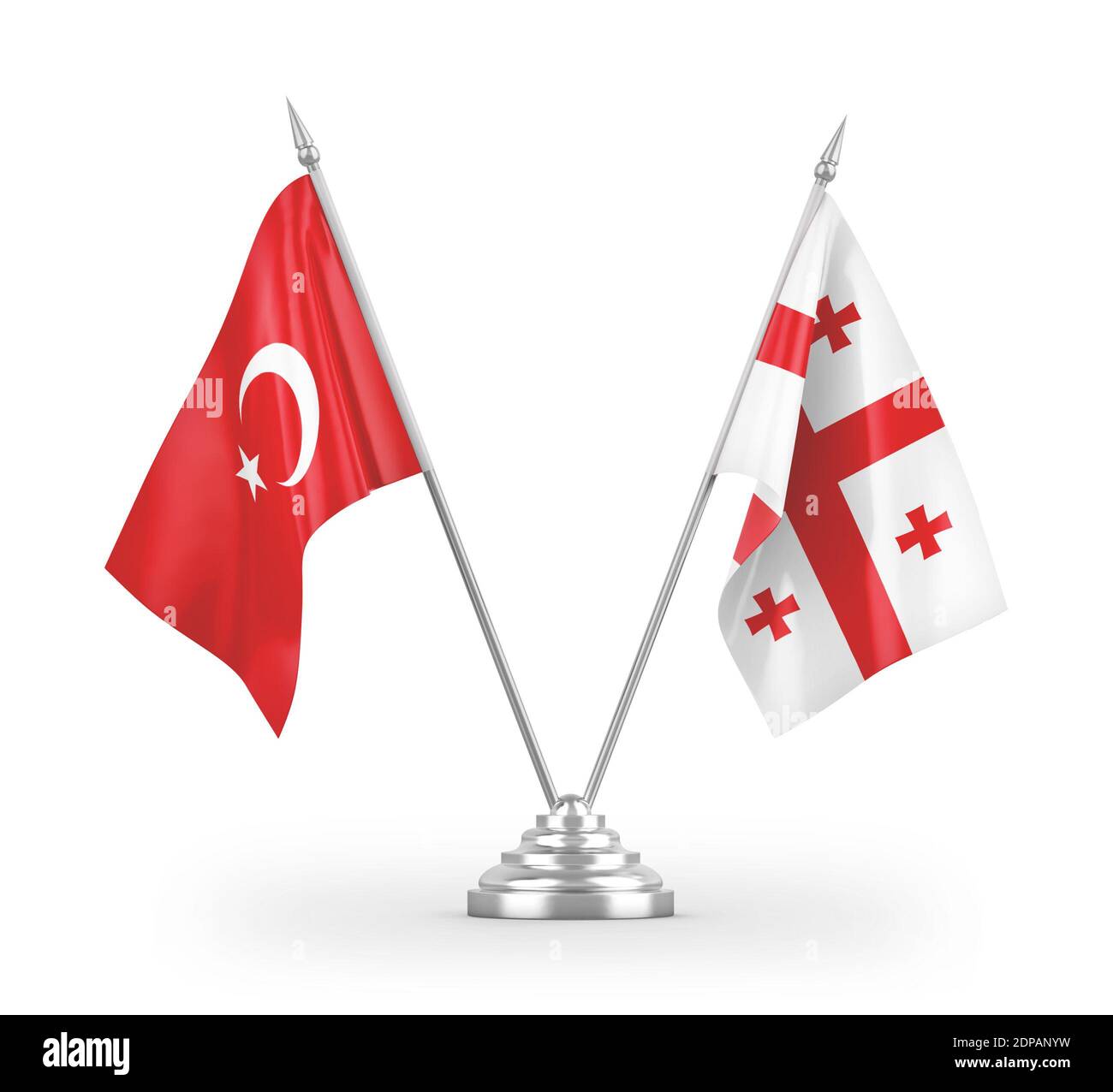 Georgia turkey table flags hi-res stock photography and images - Alamy