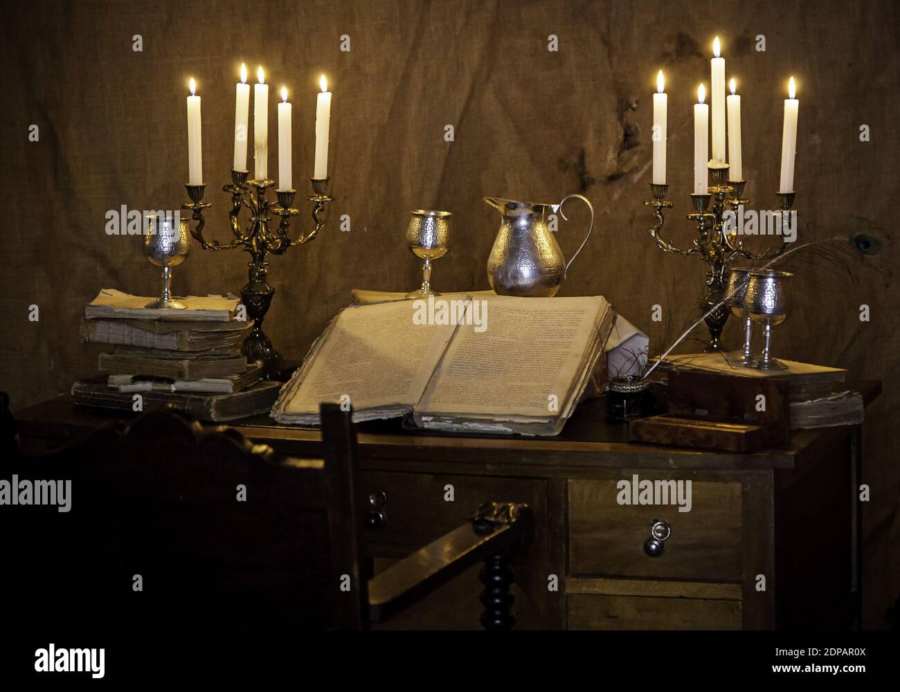 Medieval Writing Desk High Resolution Stock Photography and Images - Alamy