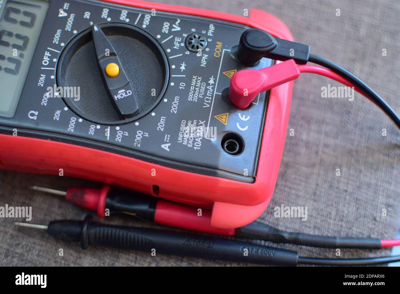 Eletrical Equipment Meter Check Stock Photo - Alamy