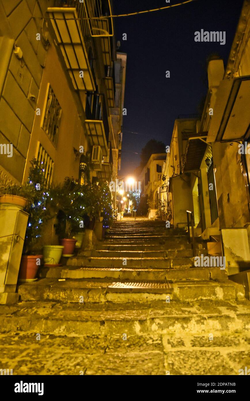 Italy Streets At Night
