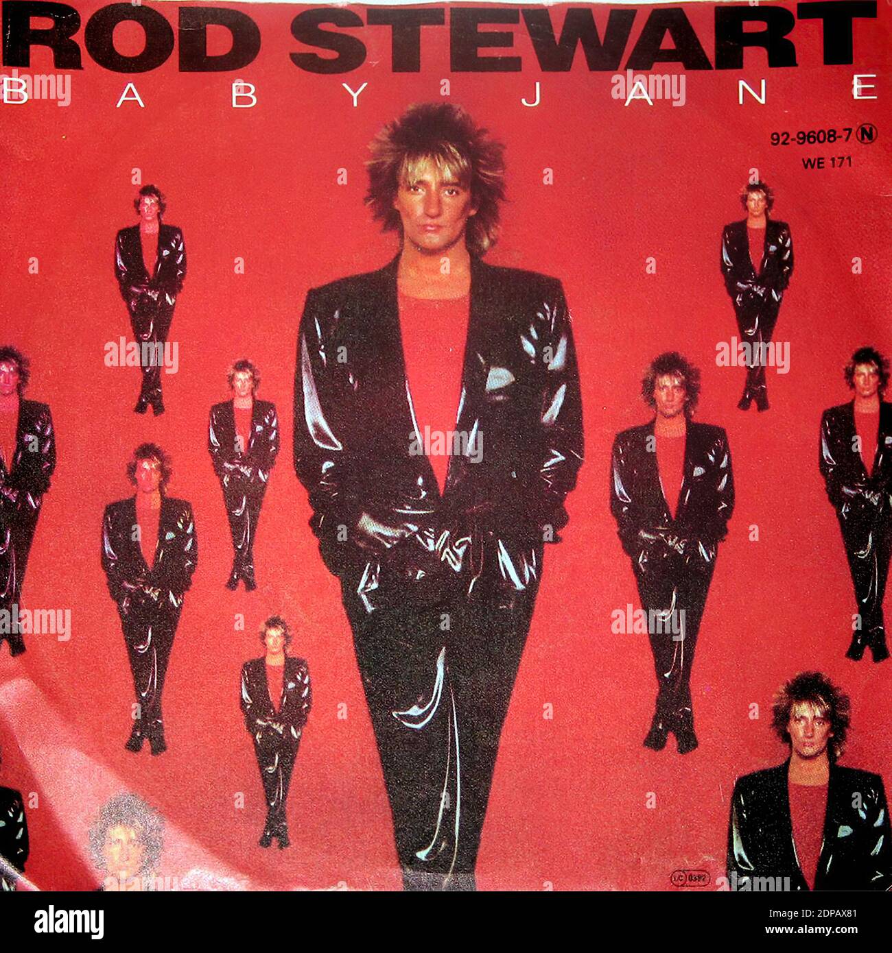 ROD STEWART Baby Jane Ready Now - Vintage Vinyl Record Cover02 Stock ...