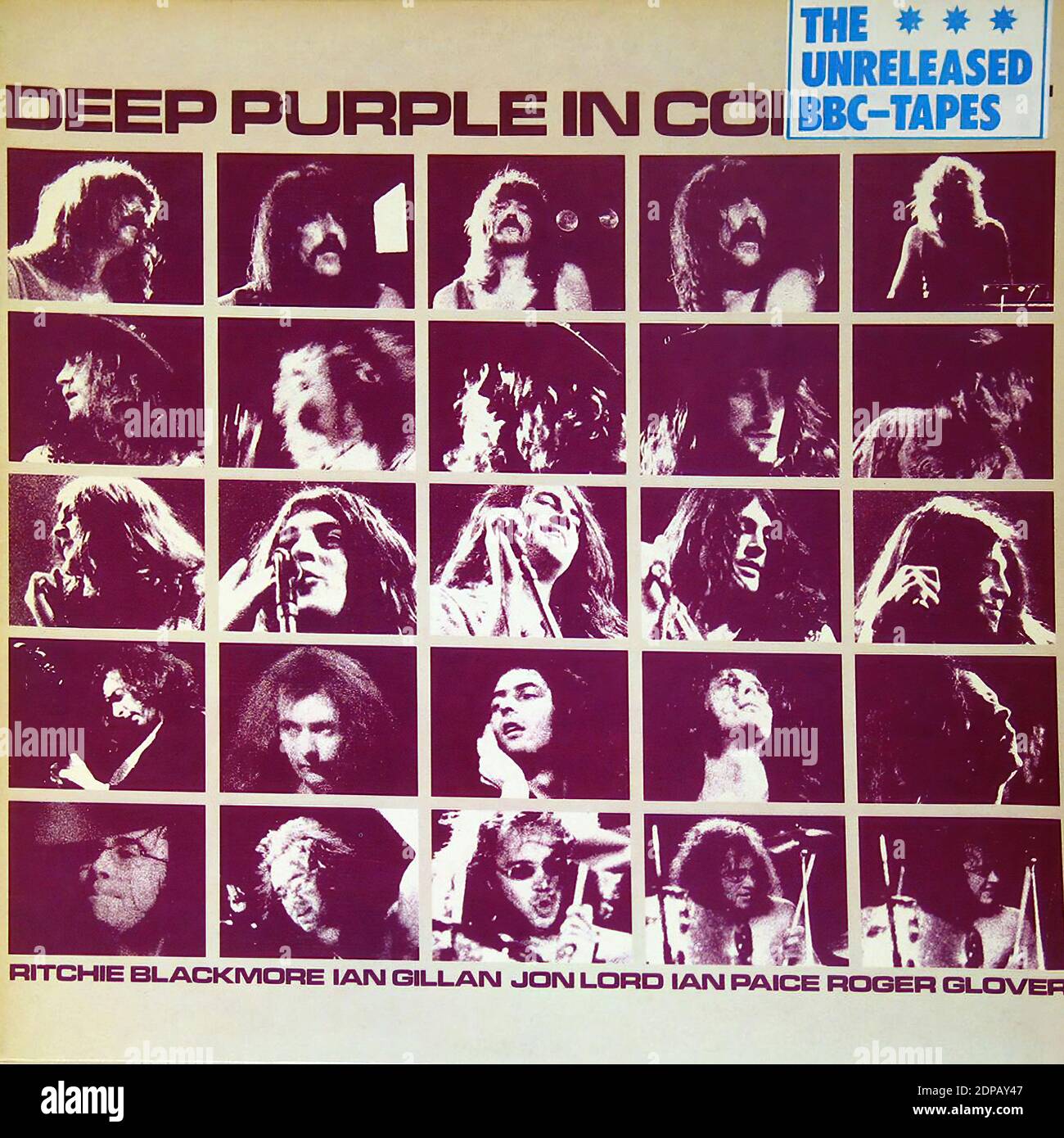 Deep Purple In Concert Unreleased BBC Tapes - Vintage Vinyl Record ...