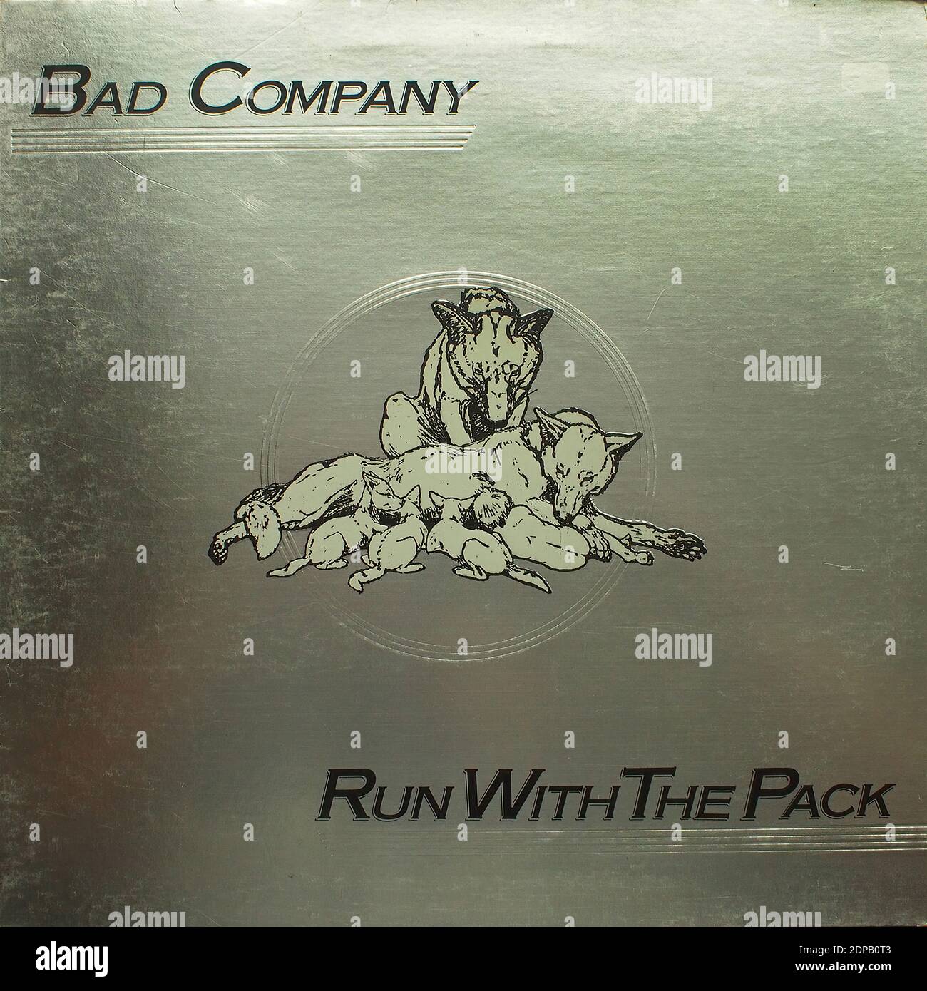 Bad Company - Run With The Pack, 1976, Third Album - Vintage vinyl ...