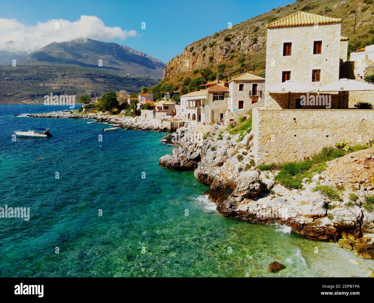 Limeni village hi-res stock photography and images - Alamy