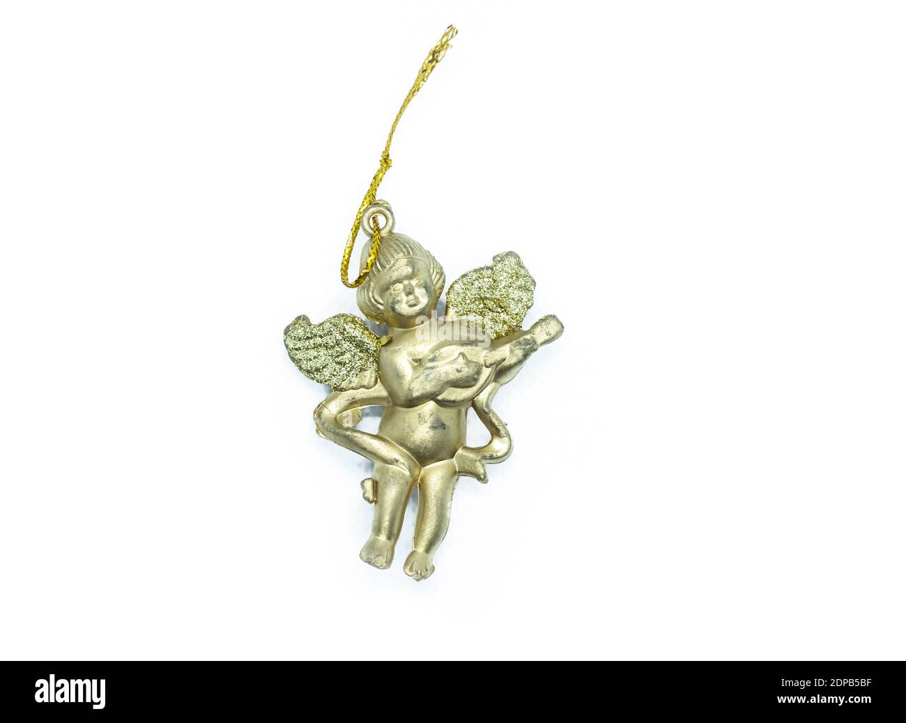 Angel statues isolated on white backgrounds Stock Photo - Alamy