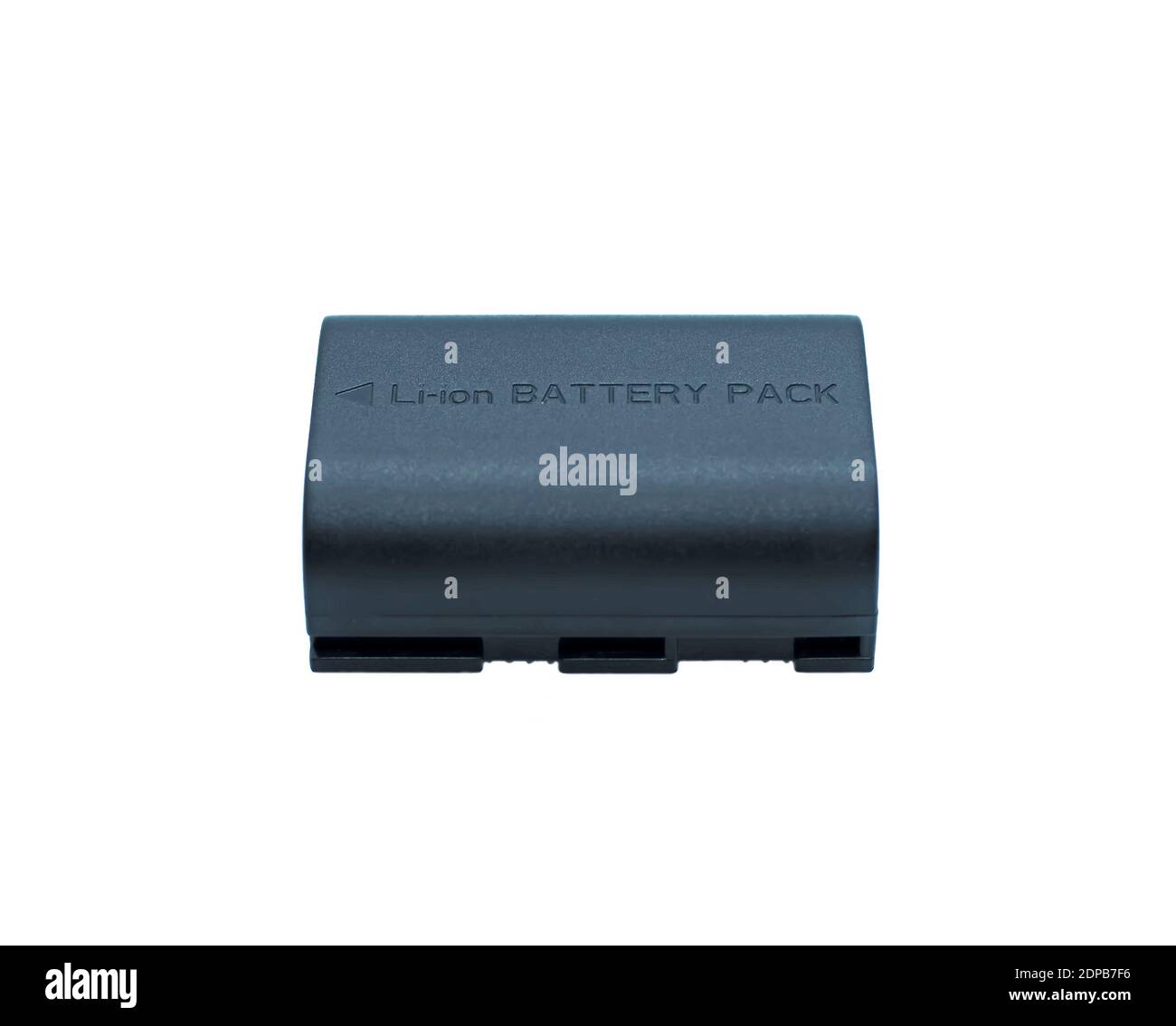 Canon camera battery isolated on white backgrounds Stock Photo - Alamy